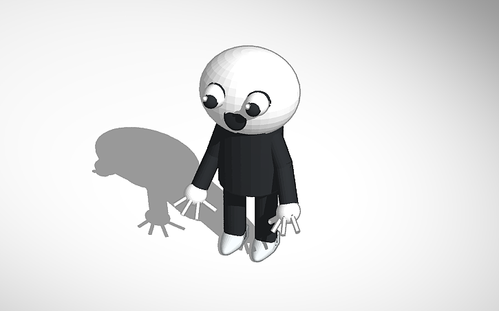 3D design Happy Little Boy - Tinkercad