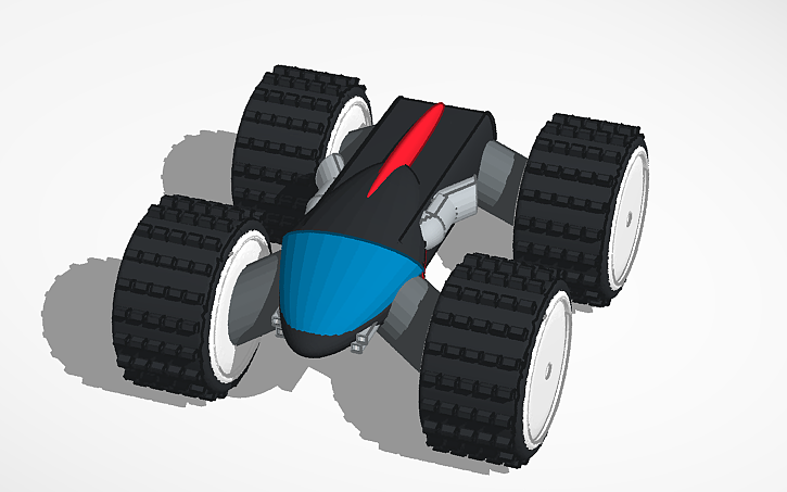 3D design Monster Truck - Tinkercad