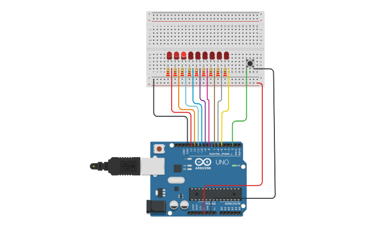 Circuit design Proyecto 2 - Tinkercad