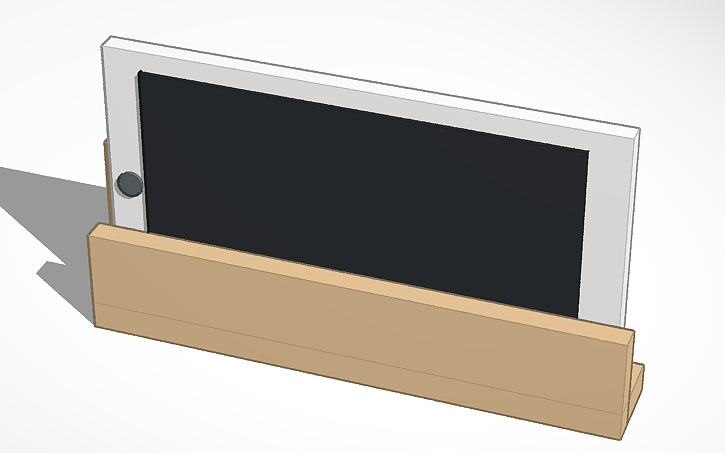 3D design IPad Stop Motion Holder - Tinkercad