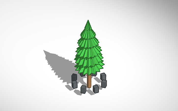 3D design Tree - Tinkercad