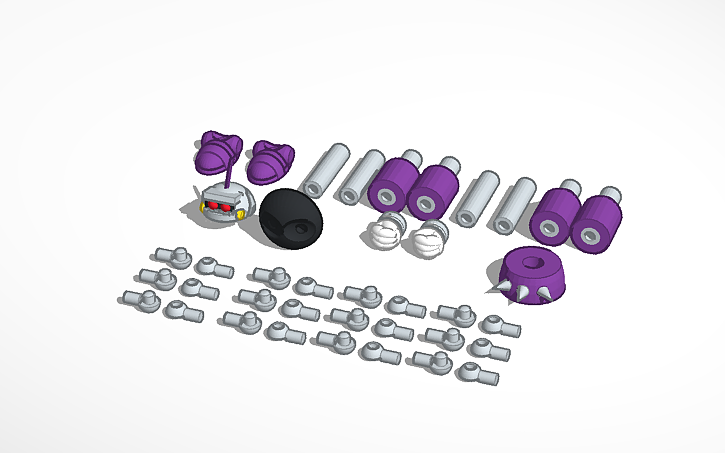 3D design Heavy Rider - Tinkercad