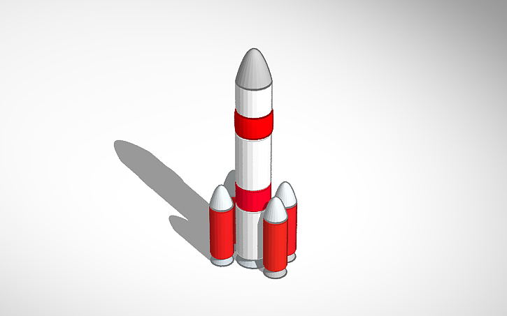 3D design Polar Satellite Launcher - Tinkercad