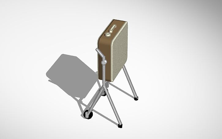 3D design 5.5" Lakewood K-223 1st Generation Stand/Box fan 1/3? scale ...