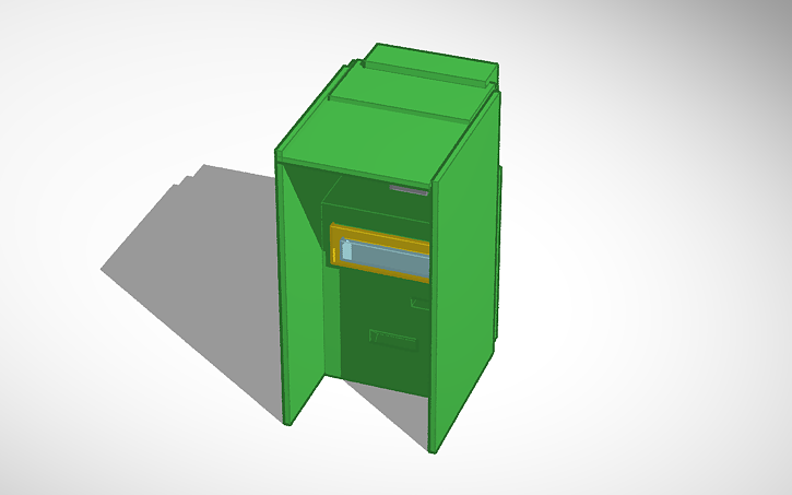 3D design ATM - Tinkercad