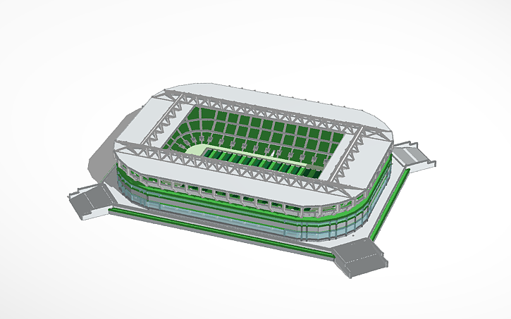 3D design stadium - Tinkercad