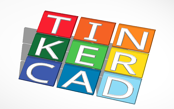 3D design Tinkercad Logo - Tinkercad