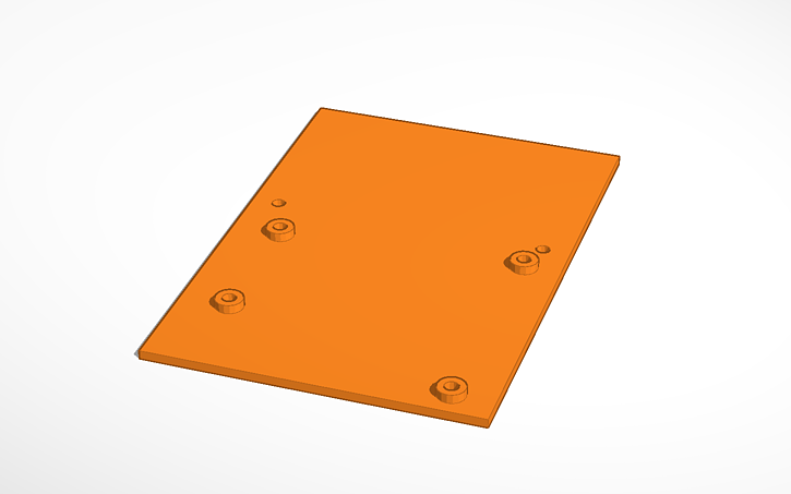 3D design rc_car_bracket - Tinkercad