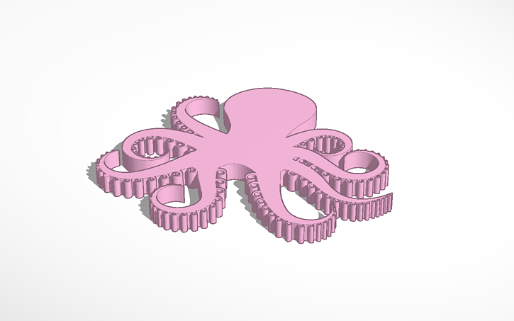 3D design Octopus - Tinkercad