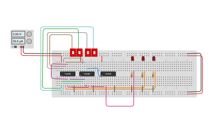 Circuit design computer architecture - Tinkercad