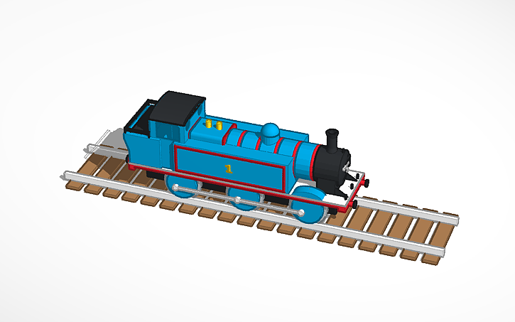 3D design DOWT 3F Jinty Tank Engine - Tinkercad