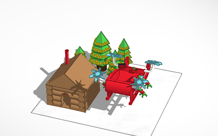 3D design Tinkercad Christmas - Tinkercad