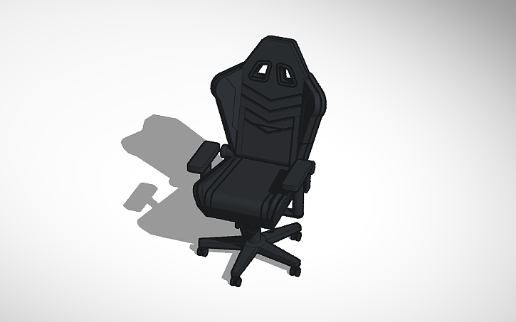 3D design office chair - Tinkercad