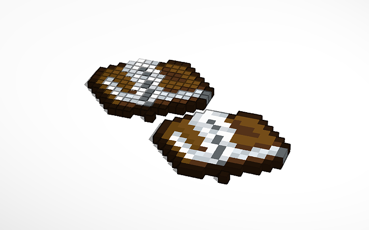 3D design MINECRAFT BOOK & QUILL ITEM - Tinkercad