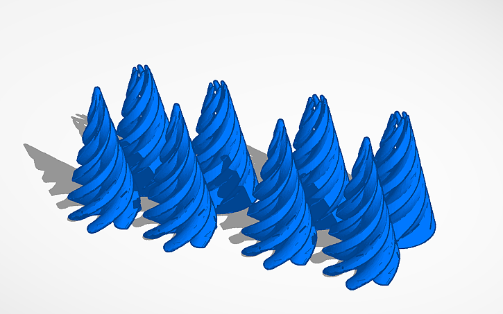 3D design Copy of spiral fidget cone 3d print - Tinkercad