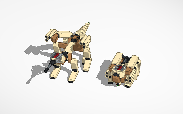 3D design CAD "Seeker" - Tinkercad
