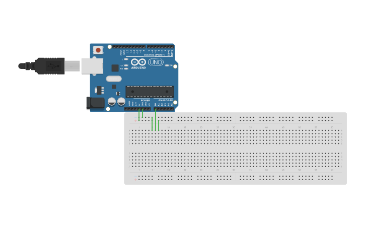 Circuit design EEPROM - Tinkercad