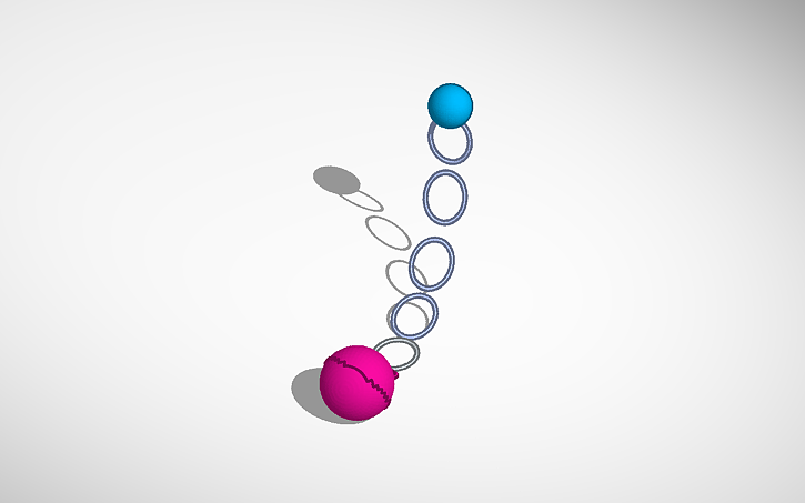 3D design SemiHemi ball - Tinkercad
