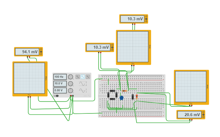 Circuit design Assignment electronic - Tinkercad