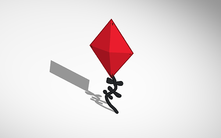 3D design kite - Tinkercad