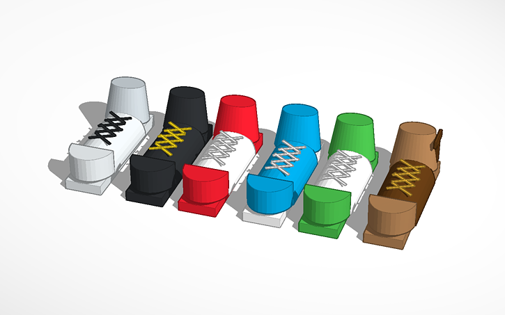 3D design Shoe - Tinkercad