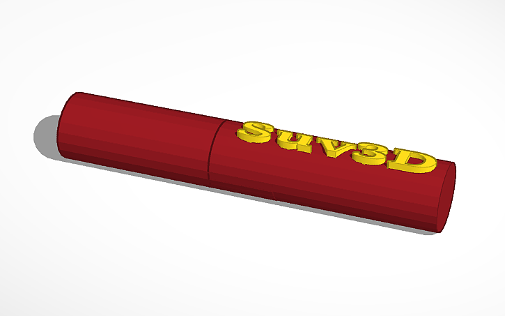 3D design Marker - Tinkercad