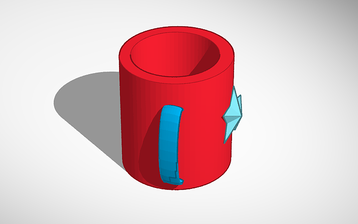 3D design cup - Tinkercad