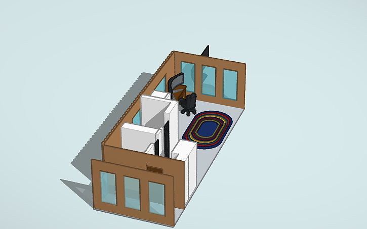3D design Copy of Interior Design Challenge - Tinkercad