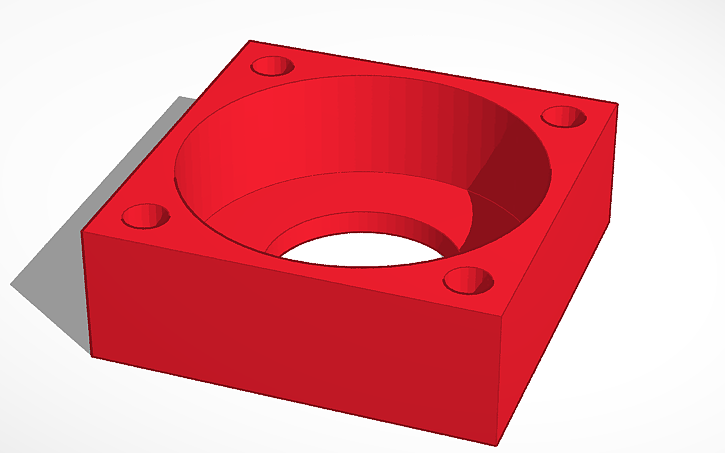 3D design Key Lock Female Bracket - Tinkercad
