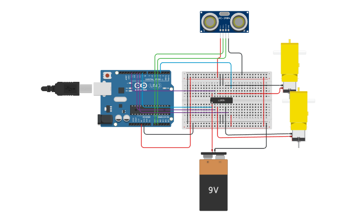 Circuit design Trabajo Grupal Taller - Tinkercad