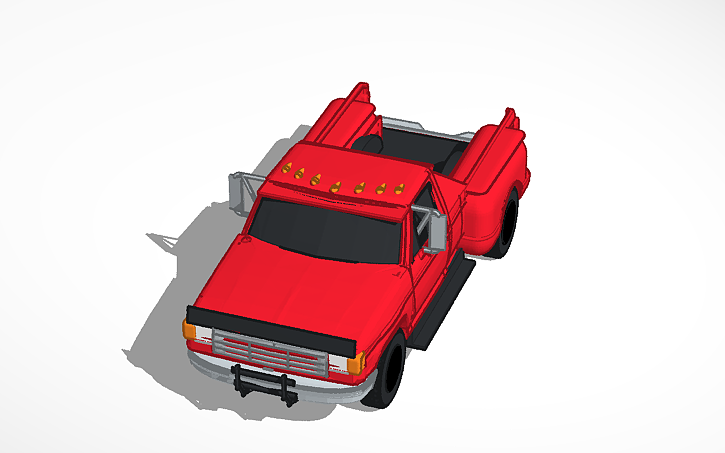 3D design 1991 Ford F350 - Tinkercad