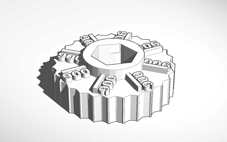 3D design Prusha A8 Heatbed Thumbscrew 18mm - Tinkercad