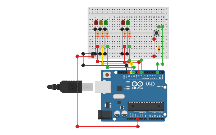 Circuit design Super Jaiks - Tinkercad