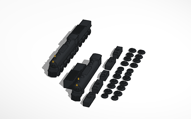 3D design TWR Polar Express 1225 - Tinkercad