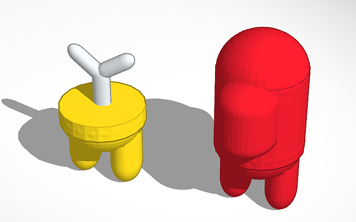 3D design among us - Tinkercad