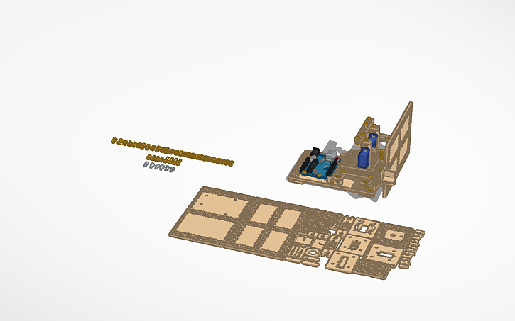 3D design Rastreador Seguidor Solar 328 - Tinkercad