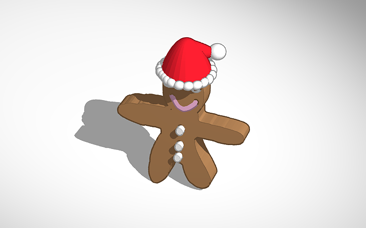 3D design Giant Gingerbread man! - Tinkercad