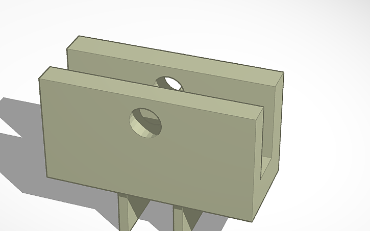 3D design RELEASE MOUNT - Tinkercad