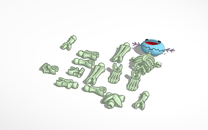3D design Spooky Wooper - Tinkercad