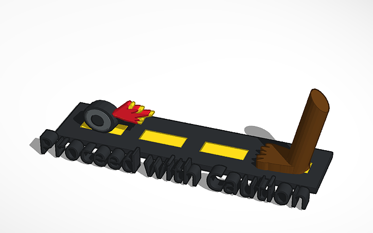 3D design Final Project Logo - Tinkercad