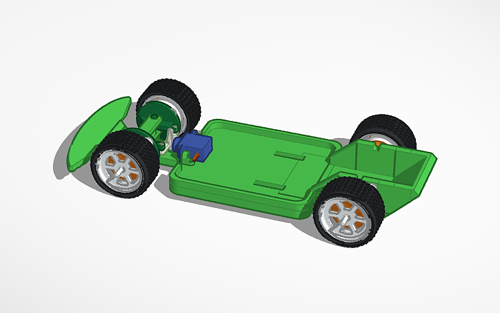 3D design remote control car 2.0 - Tinkercad