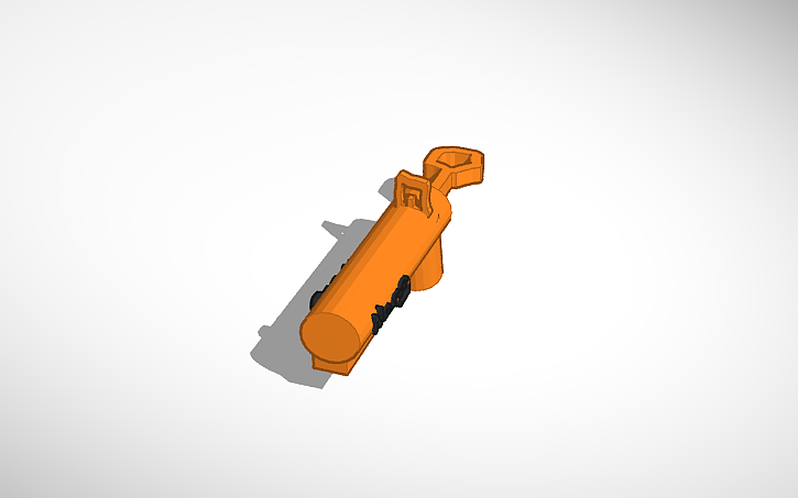3D design nerf - Tinkercad