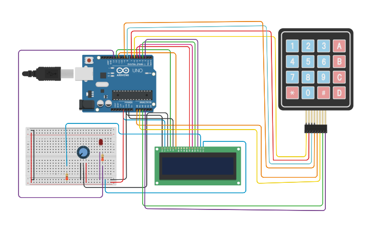 Circuit design Task 2 - Tinkercad