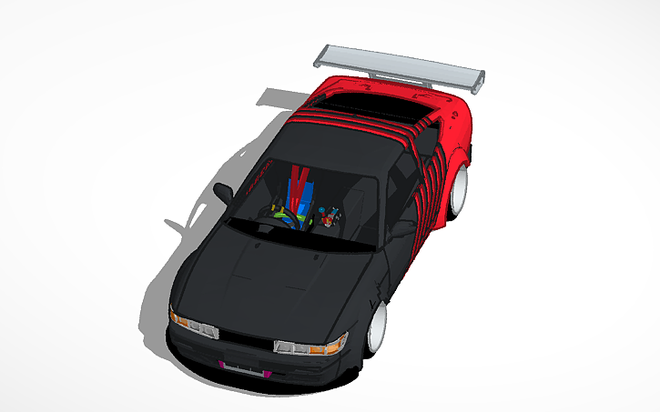 3D design Advan Nissan silforty - Tinkercad