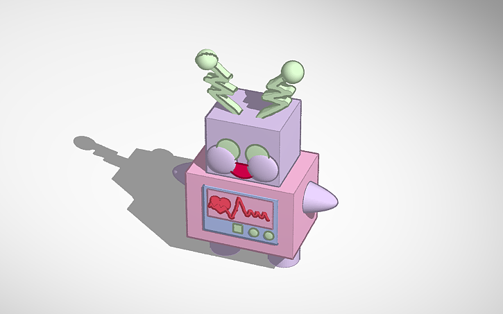 3D design robot - Tinkercad