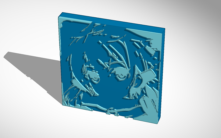 3D design Sinon SAO II - Tinkercad