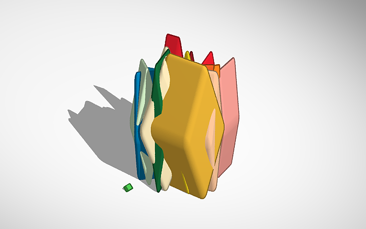 3D design Copy of Geometric Designs Challenge - Tinkercad