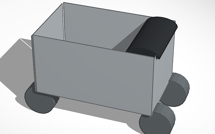 3D design cart - Tinkercad