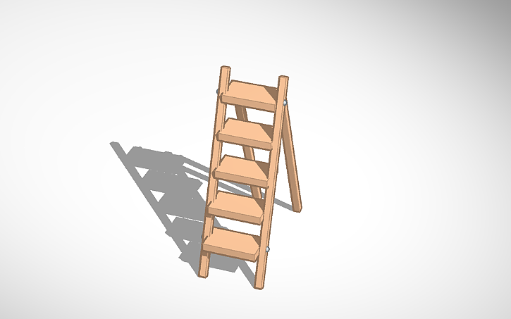 3D design Ladder - Tinkercad
