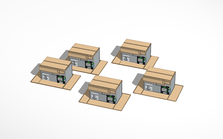 3D design TPOT Recovery Center - Tinkercad